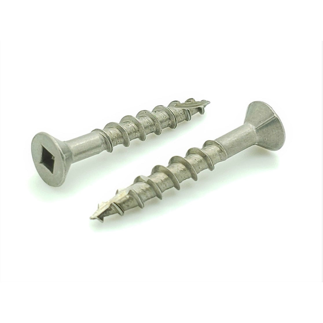 100 Qty #8 x 1-1/4" Stainless Steel Fence & Deck Screws - Square Drive – BCP Fasteners