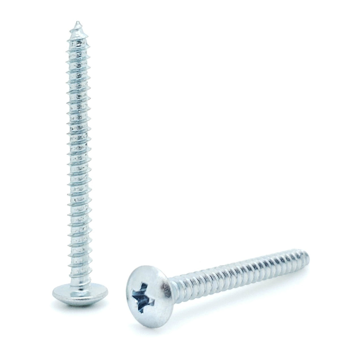 100 Qty #6 x 1-1/2" Zinc Plated Phillips Truss Head Wood Screws (BCP54 – BCP Fasteners