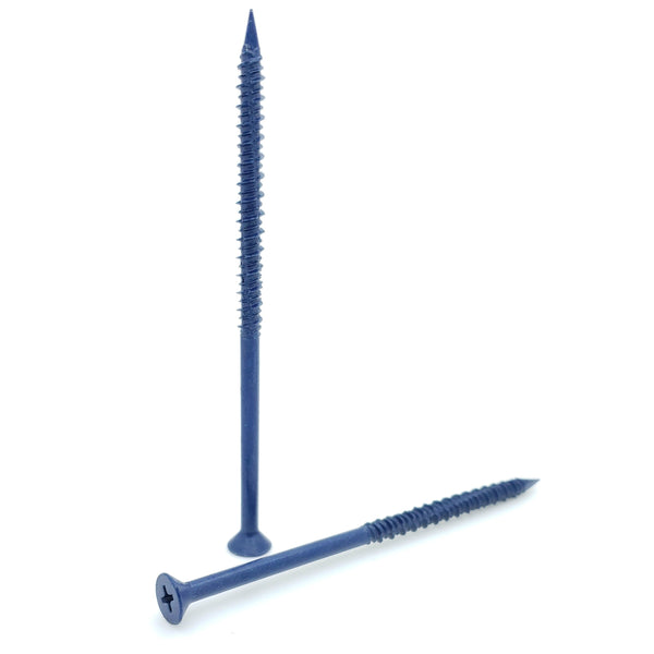 100 Qty 3/16" x 4" Flat Head Phillips Diamond Tip Concrete Screws To A – BCP Fasteners